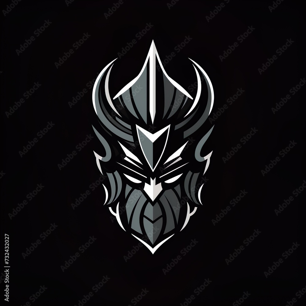 spartan logo esport and gaming vector mascot design Stock Illustration ...