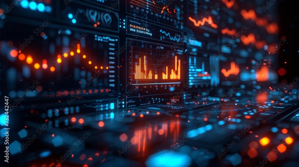 Maximize your investment potential with our state-of-the-art financial dashboard, featuring real ...