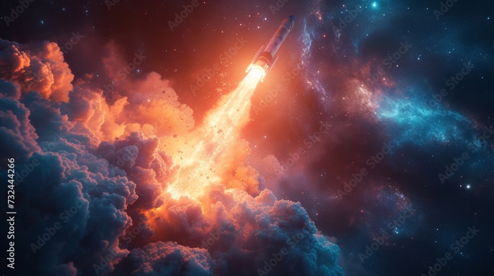 The countdown began, and the astronauts felt the thrill of embarking on ...