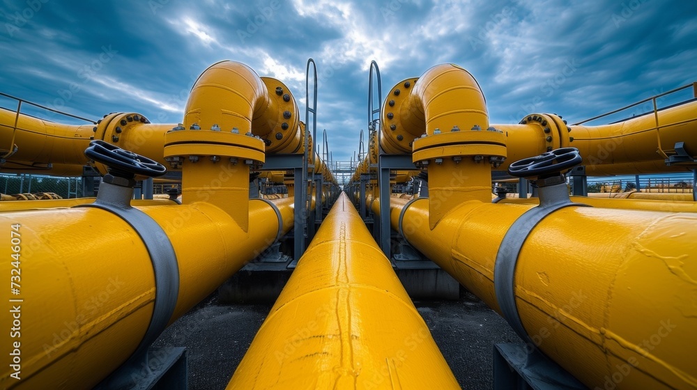 Ukraine's strategic position as a key transit hub for Russian gas to ...