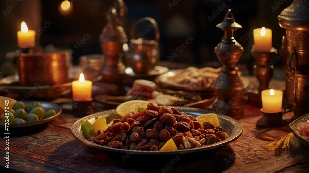 Embark on a visual journey into the heart of Ramadan, featuring close ...