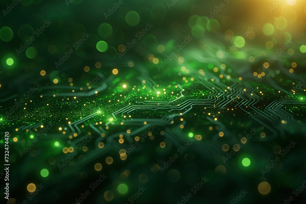 Abstract IT background. Information Technology. Background image ...