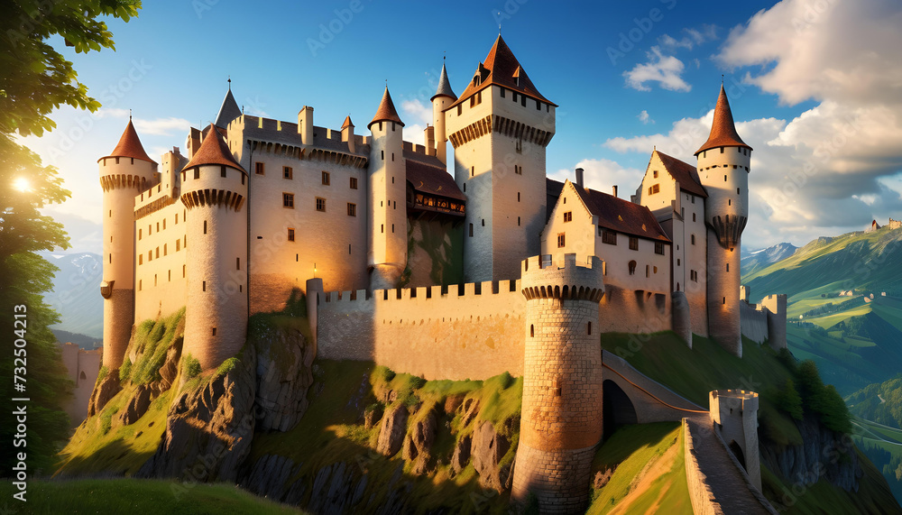 Medieval Castle, Fortification, Architecture, Historical, Ancient, Fortress, Stronghold, Stone ...