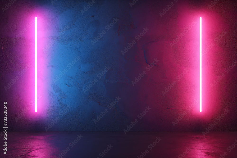 Neon Background, red and blue neon background, you tube studio ...