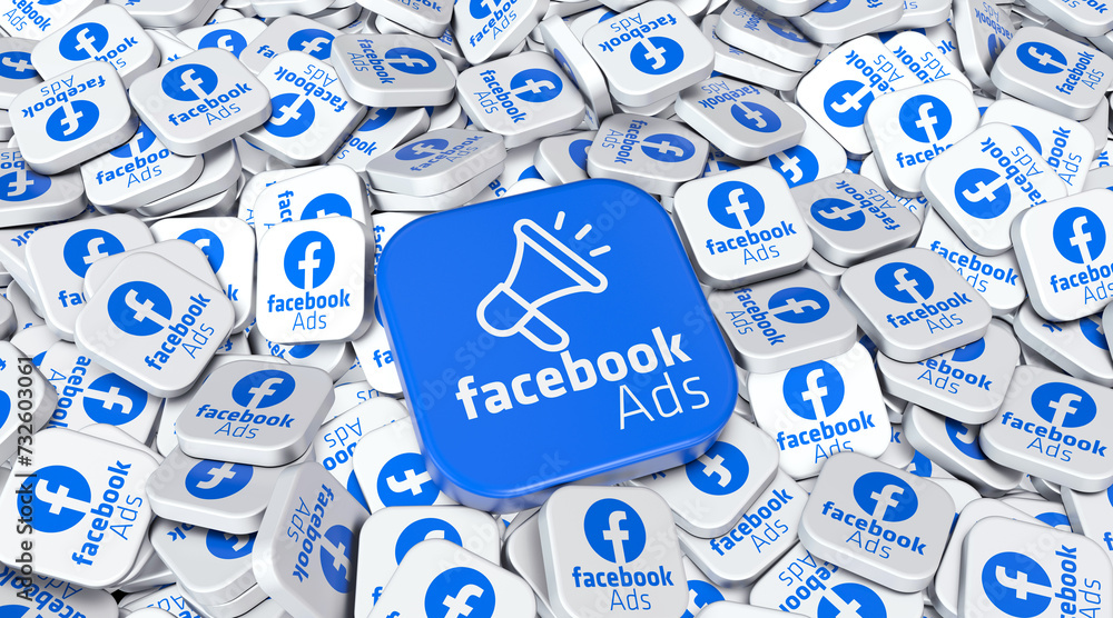 Foto de facebook ADS, Social Media Logos Visual Presentation - Facebook ...