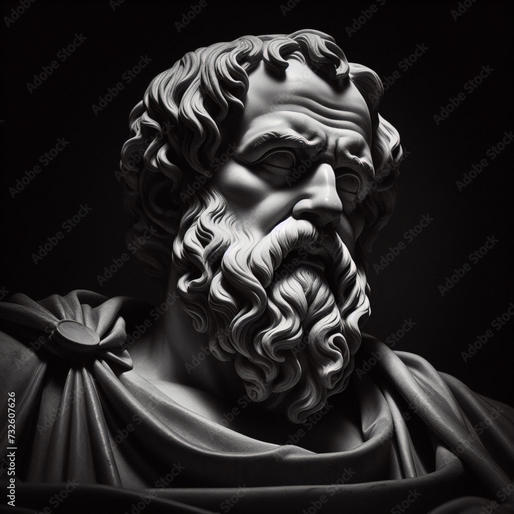 Socrates, Greek philosopher from Athens, founder of Western philosophy ...