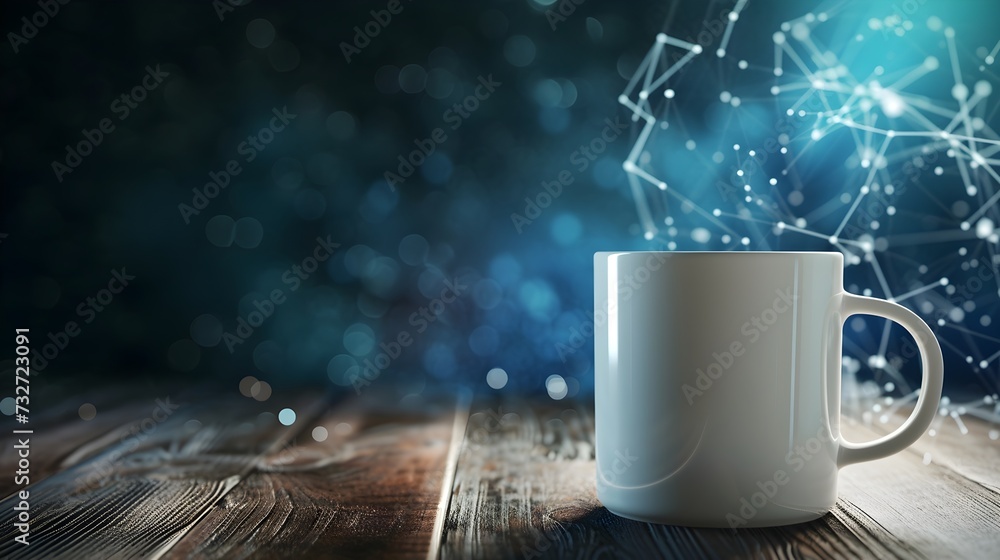 Morning Mug Of Coffee To Get Ready For The Daily Grind And Networking ...