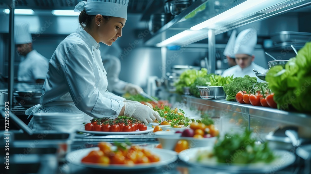 Chefs and scientists work side by side, creating dishes that are as ...