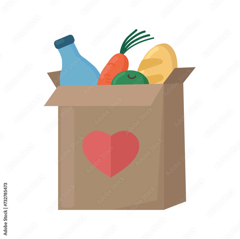 Food drive icon clipart avatar logotype isolated vector illustration ...
