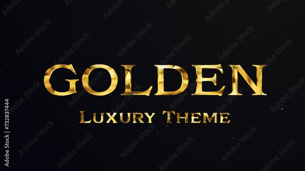 Gold Luxury Titles Cinematic Trailer - Golden Sleek and Glossy and ...