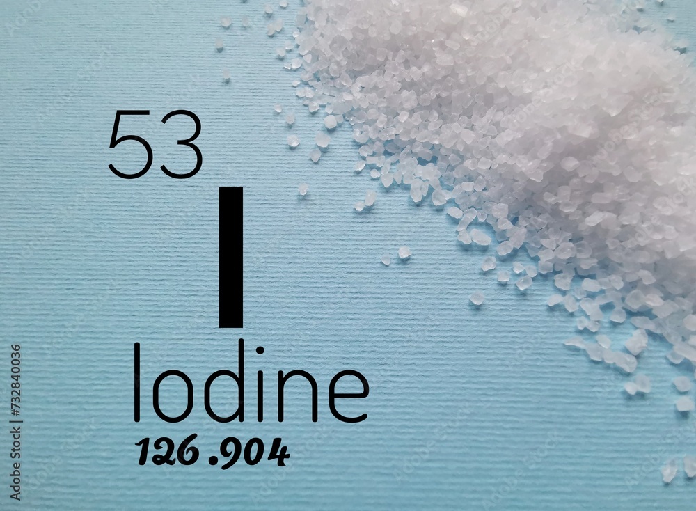 Iodine is a chemical element of the periodic table with the symbol I ...