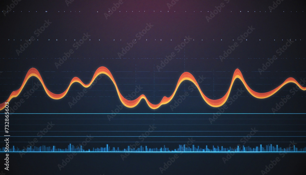 Music Sound Wave Visualization Stock Illustration | Adobe Stock