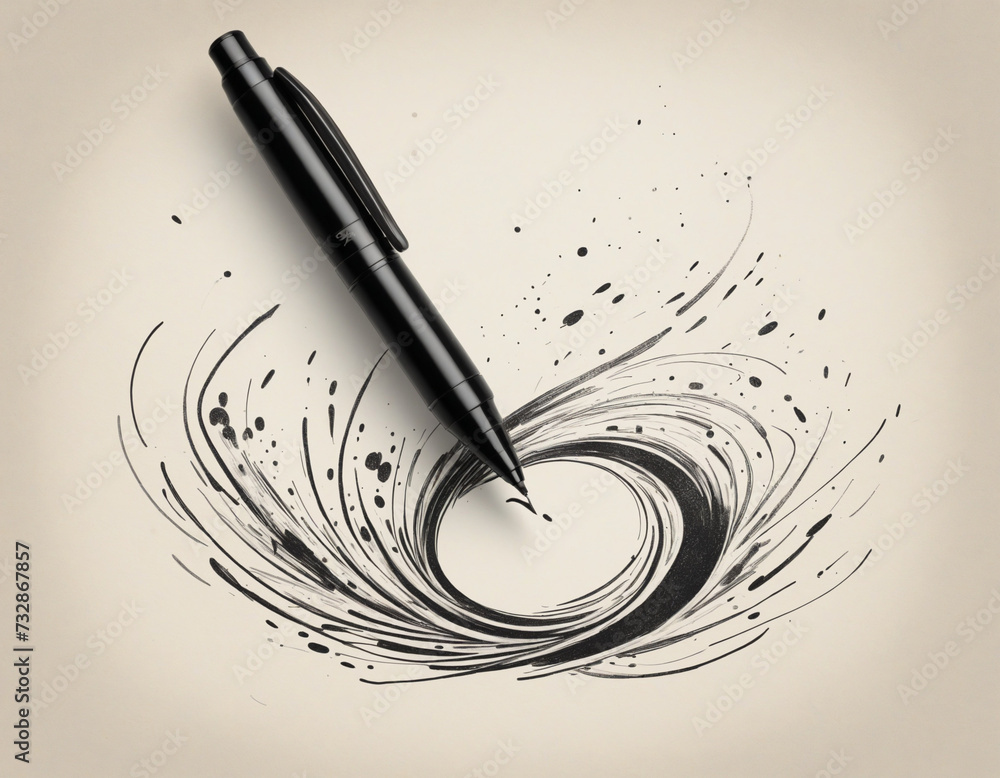 Number 8 handwritten in black marker on a transparent PNG background ...