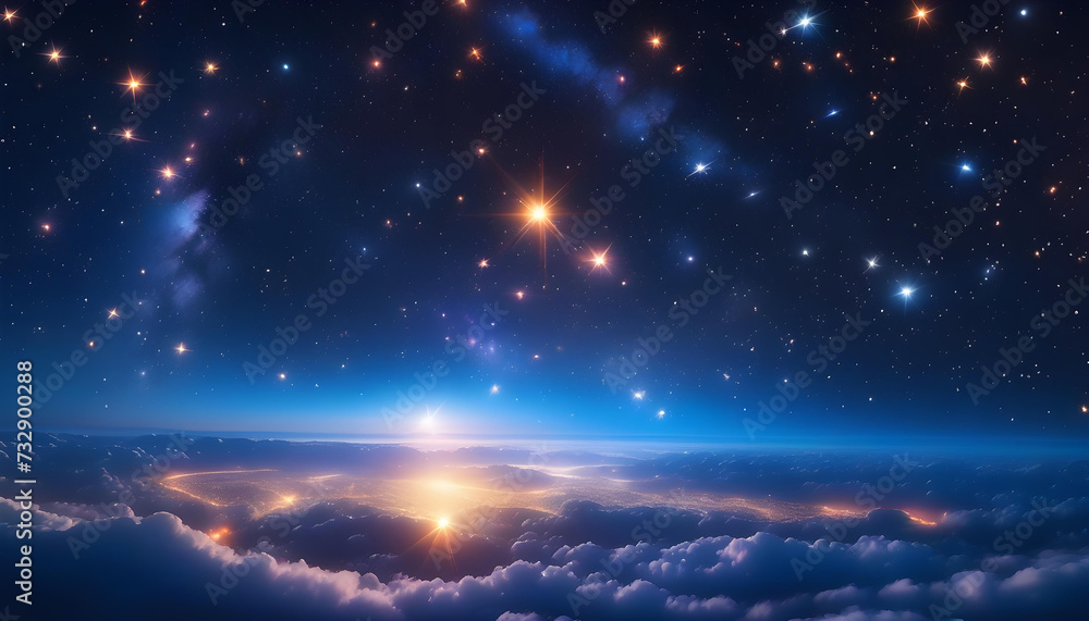 Stars, Night Sky, Astronomy, Celestial, Space, Universe, Galaxy ...