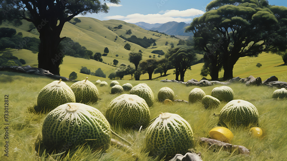 Tasmanian pademelons in grassy areas. Stock Photo | Adobe Stock