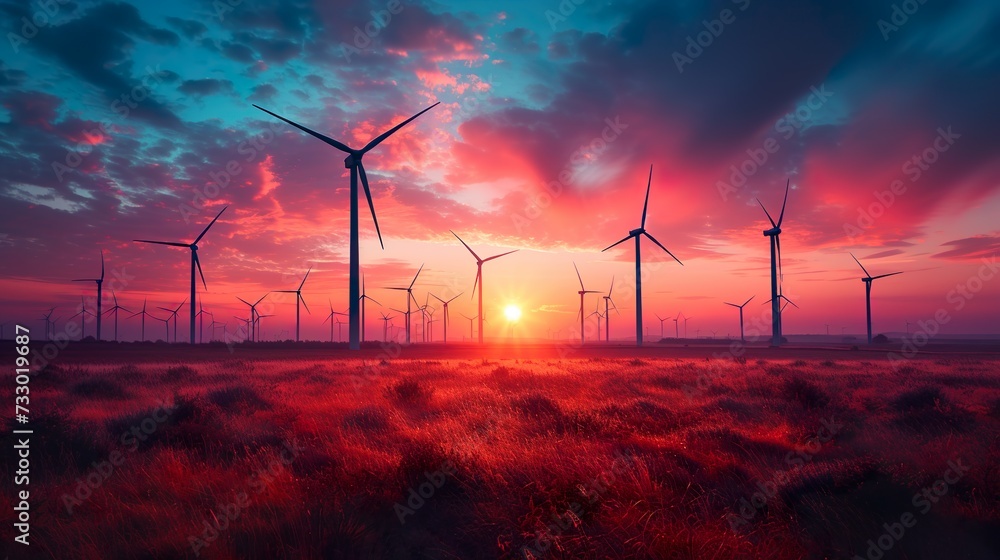 Wind energy: Sustainable, green energy from wind, sun and water. Wind ...