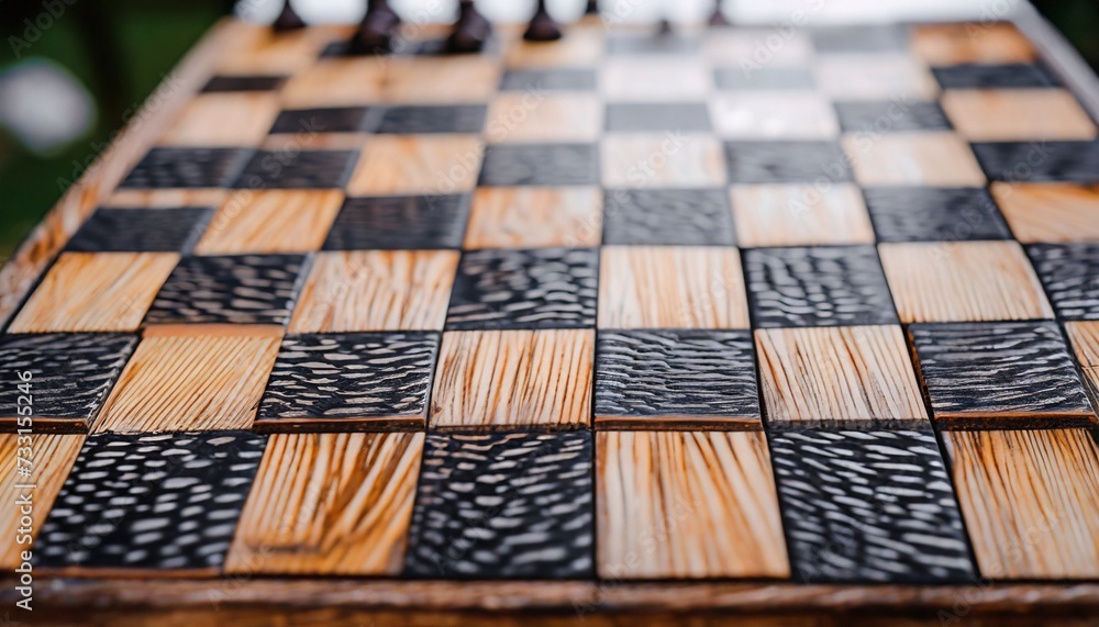 wooden chess board background vintage chess board texture white and ...