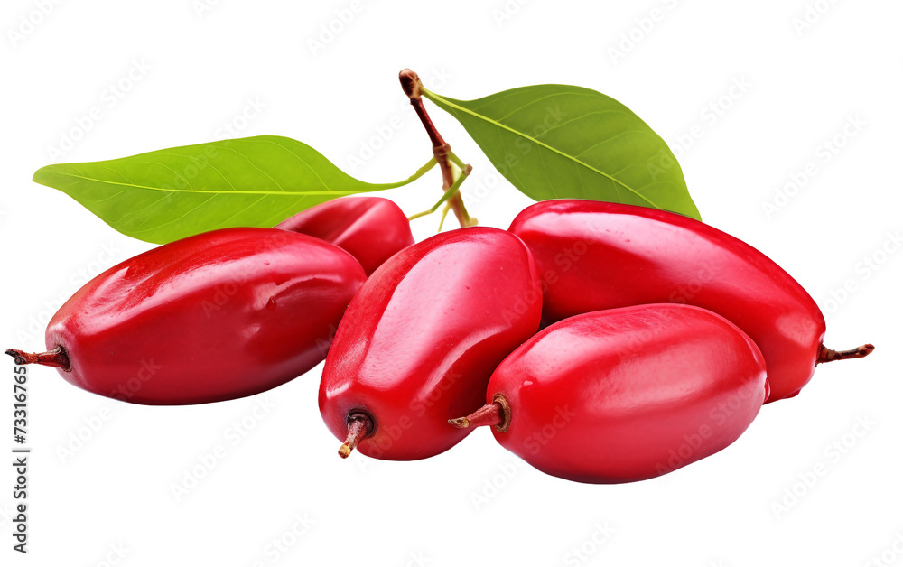 Miracle Fruit Isolated on Transparent Background PNG. Stock Photo ...