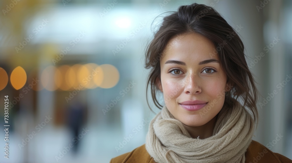 Engaging positively with the camera, she reflects the dedication and ...