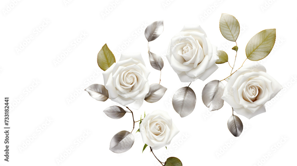 Silver Roses Collection: Botanical Garden Design Elements for Perfume ...