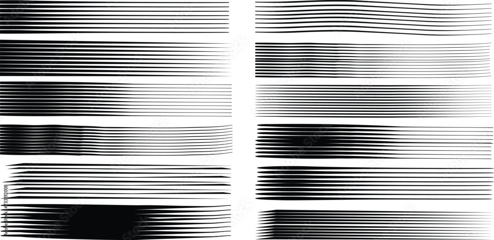 Artistic paintbrush vector design elements, boxes, frames for text ...