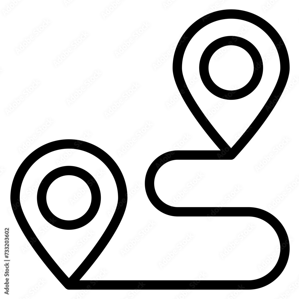 Location Pin Icon Map Pin Place Marker Location Icon Map Marker Pointer Icon Set Gps
