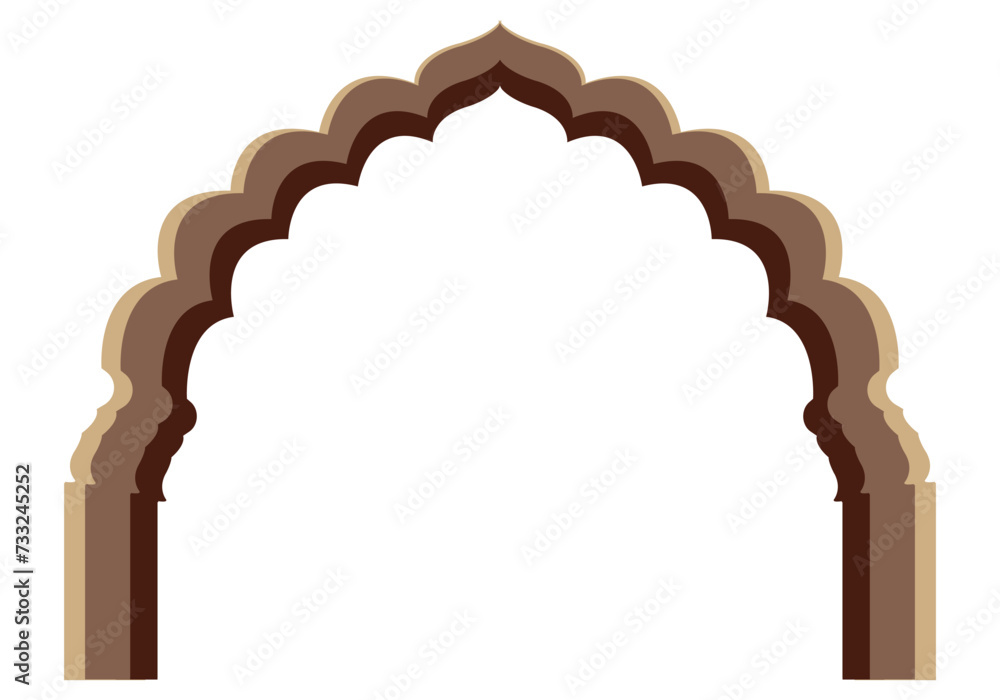 Arch vector set and architecture ancient frame arch, The Arc de ...