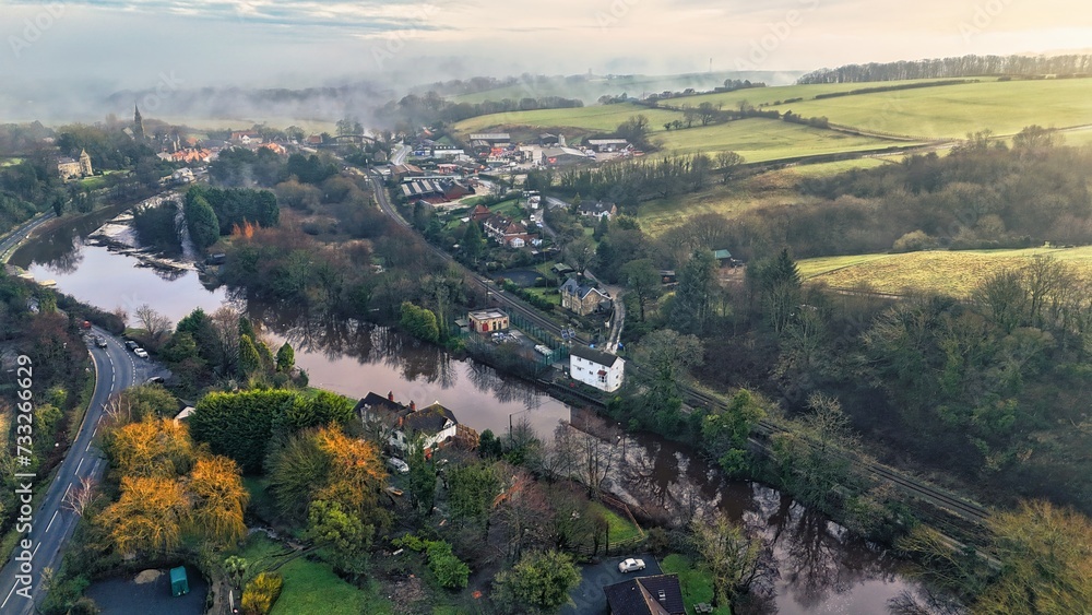 Ruswarp is a pretty village that lies in the scenic Esk Valley, just ...