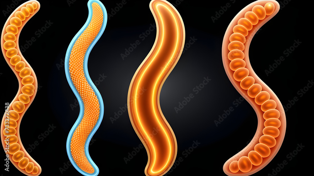 Golgi apparatus icon vector clipart isolated on black background ...