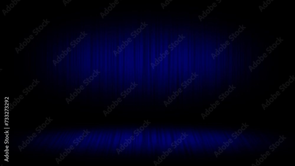 Blue color simple and classy dark empty room business background ...