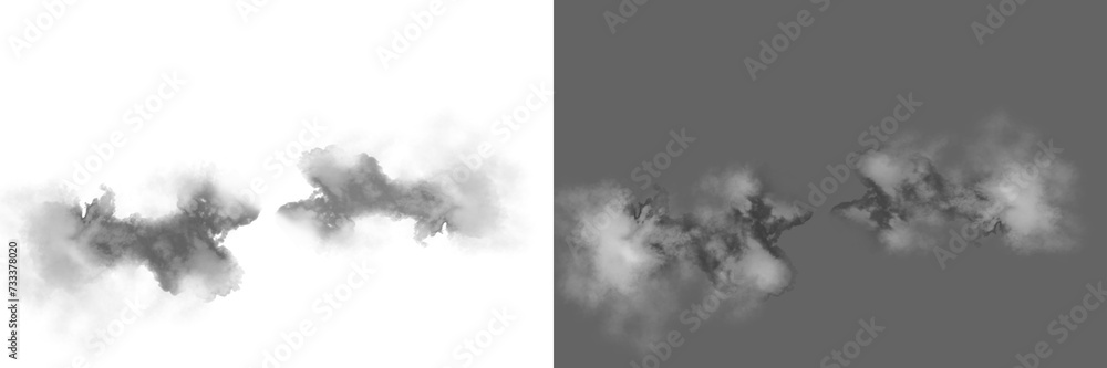 White color fog png. Fog isolated on transparent background. Fog cloud ...