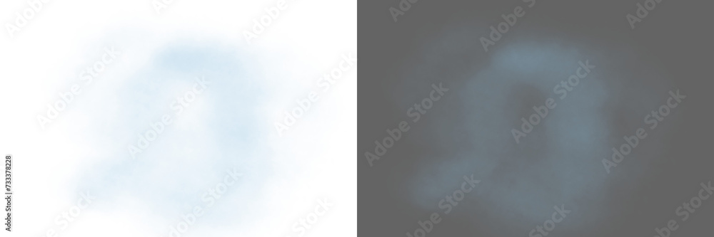 White color fog png. Fog isolated on transparent background. Fog cloud ...