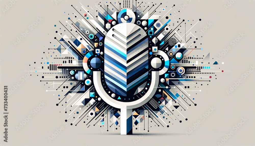 Evolution of Voice Assistants: Geo Minimalist with Digital ...