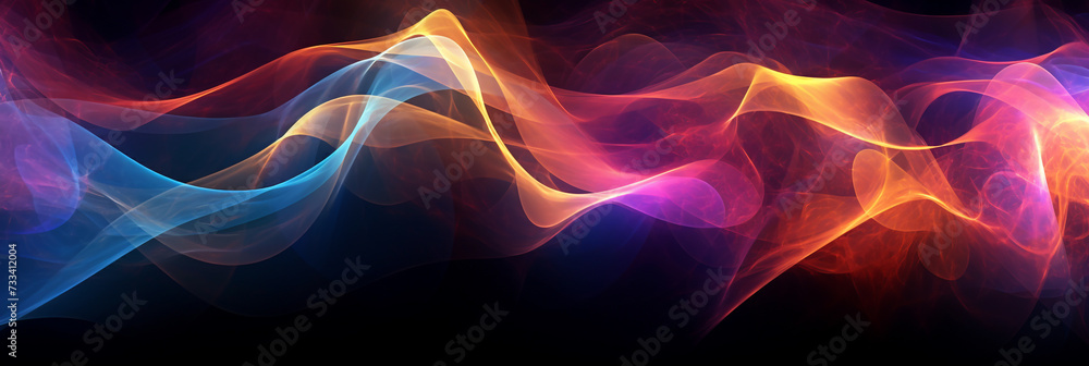 Ilustração do Stock: Abstract technology art Futuristic background ...