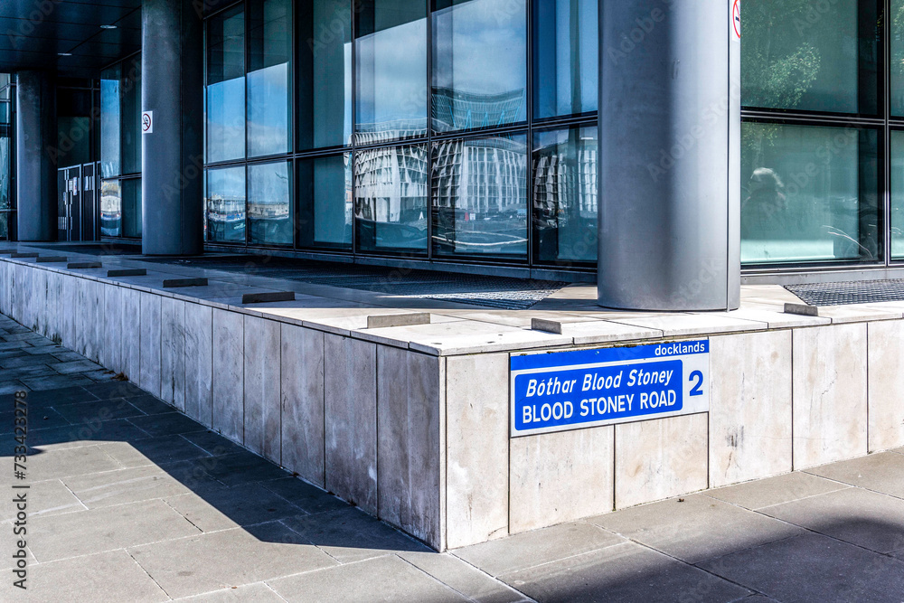 Blood Stoney Road, named after Bindon Blood Stoney, an Irish engineer ...