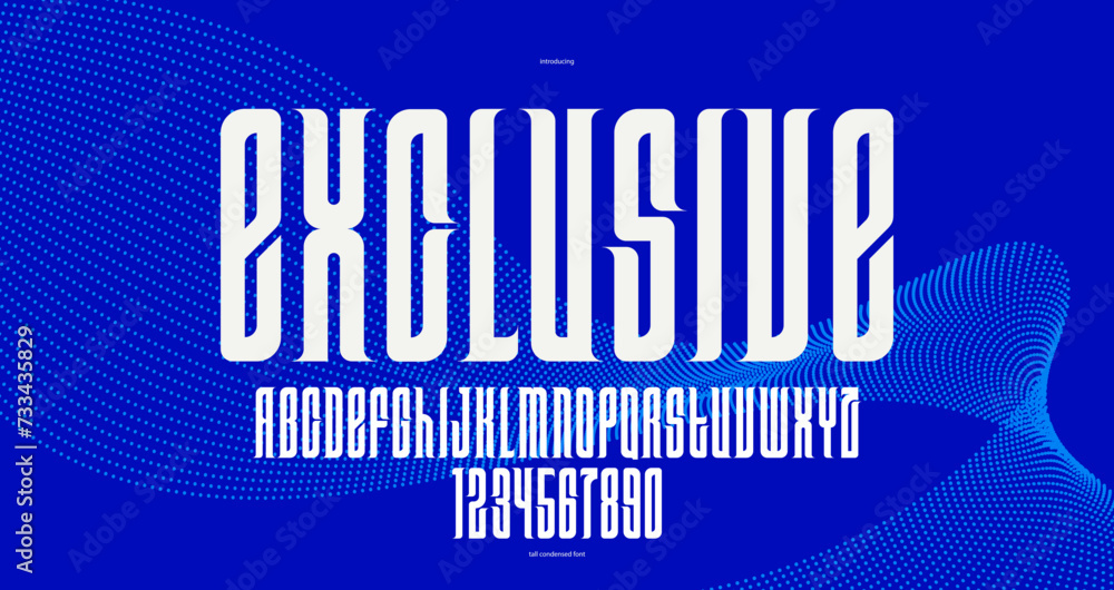 Elegant but bold and strong vector font for logo creation, luxury ...