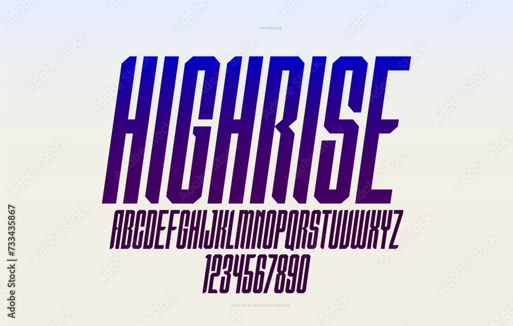 Bold and massive condensed heavy geometric font for logo creation ...