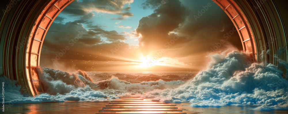 Time Travel Tourism: As time-travel technology evolves, people may have ...