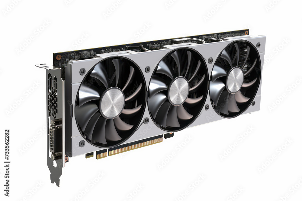 Close up of GPU Graphic card unit for PC computer technology Created ...