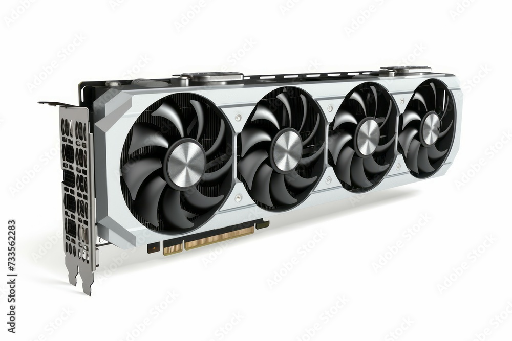 Close up of GPU Graphic card unit for PC computer technology Created ...