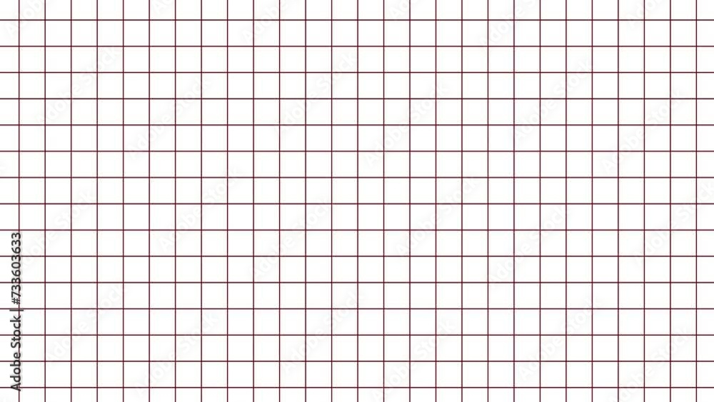 Animated Grid Paper Texture and graph paper background with red lines ...