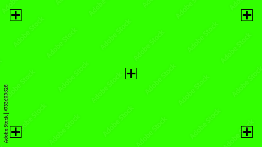 Green screen background, VFX motion tracking markers. Art design green ...