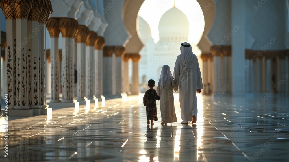 Muslim Family Values: Sunset Worship and Tradition at the Mosque ...