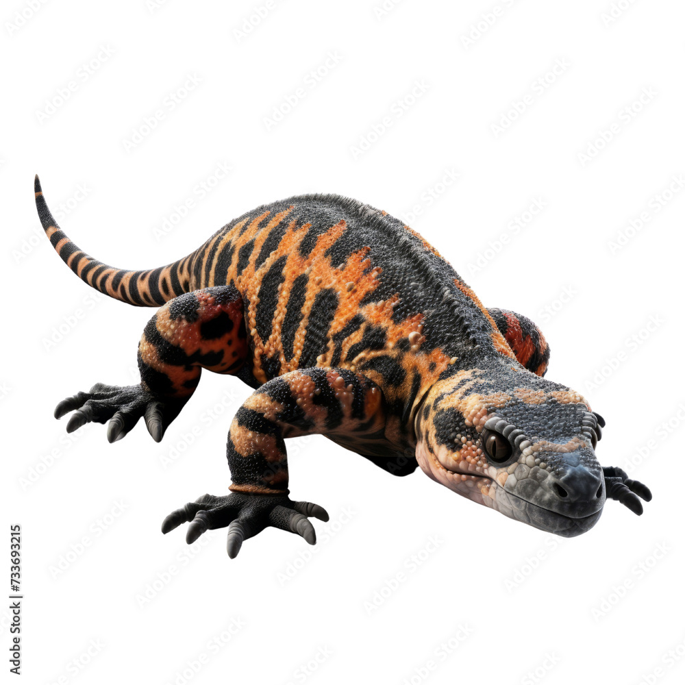 Gila Monster PNG Cutout, Generative AI Stock Illustration | Adobe Stock