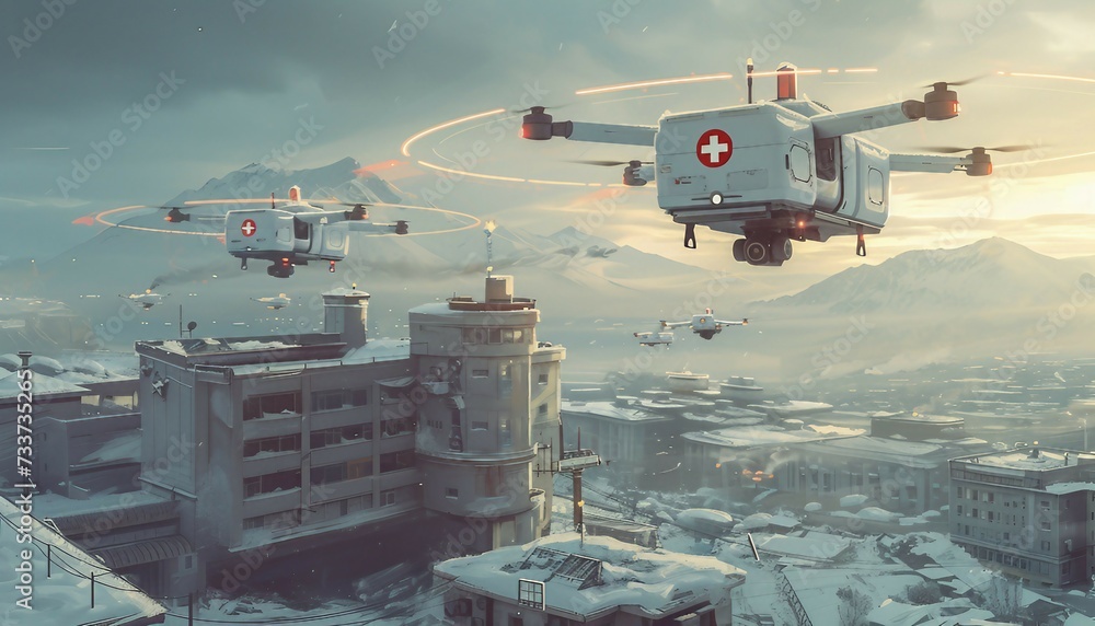 Autonomous Healthcare Delivery Drones, the role of autonomous drones in ...