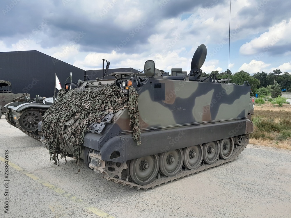 M113 Infantry armored personnel carrier from netherlands army at ...