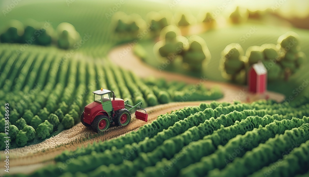 data-driven decision-making in agriculture with an image depicting ...