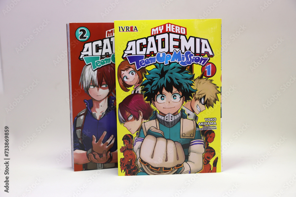 Japanese manga and anime books from My Hero Academy Team up Mission ...