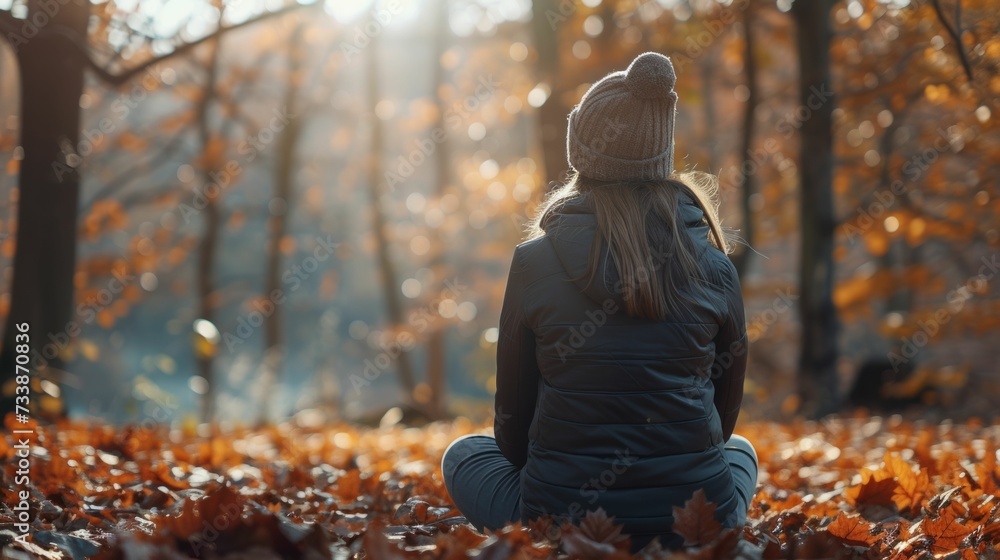 Autumn Forest Bathing - Mindfulness Through Nature's Connection, adult ...