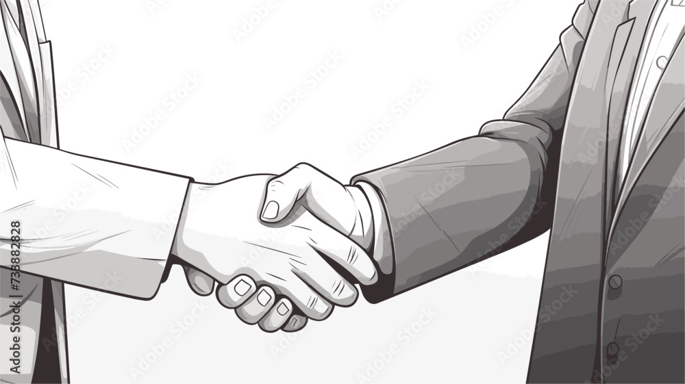 Digital graphic featuring a stylized representation of a welcoming ...